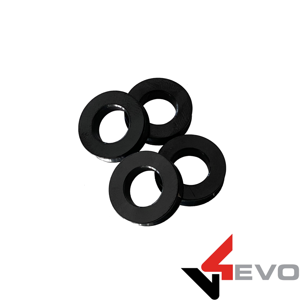 V4Evo Titanium Caliper Spacers - Panigale, Monster, Multistrada, and m